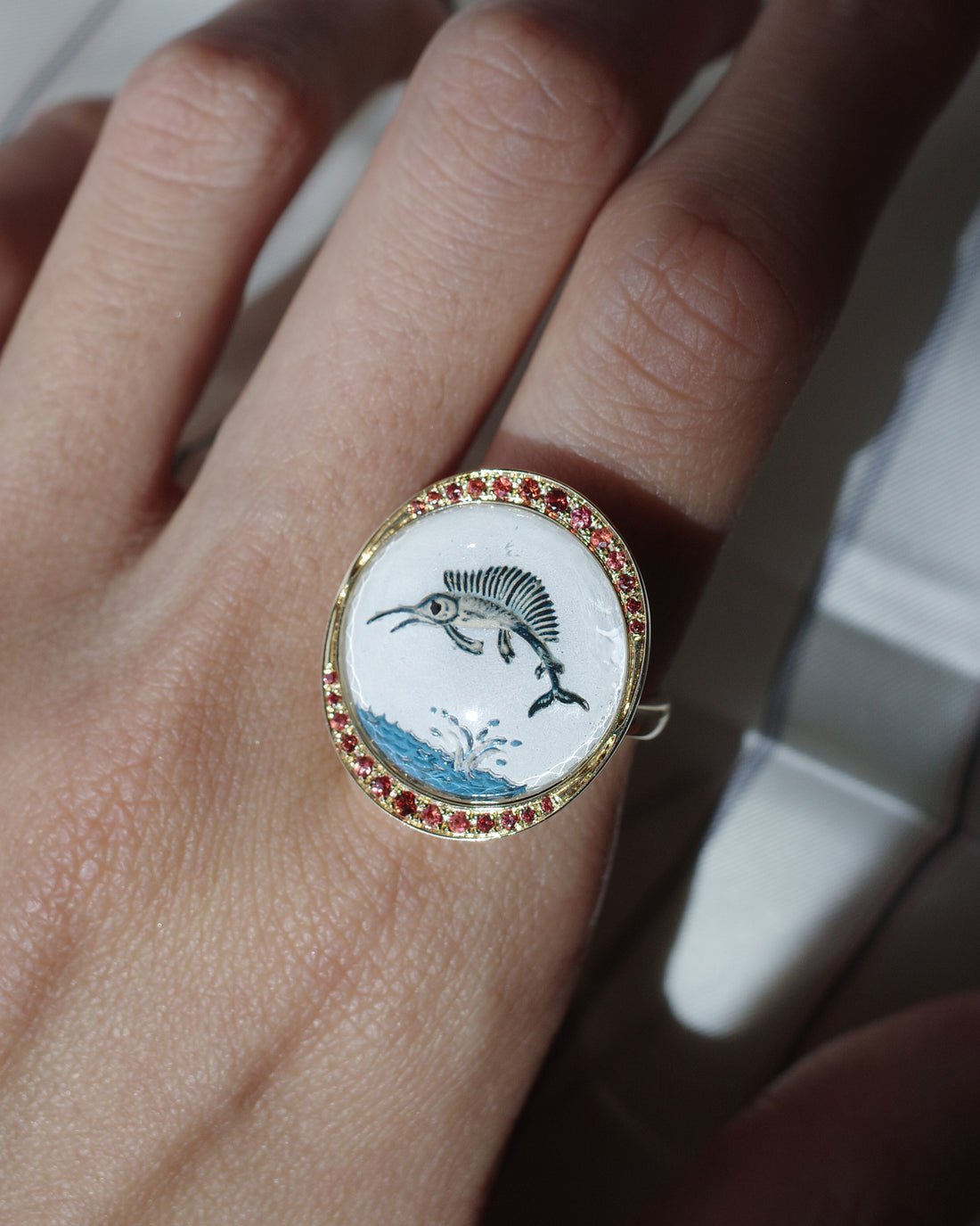 Blue Marlin Ring – Shihara Lab