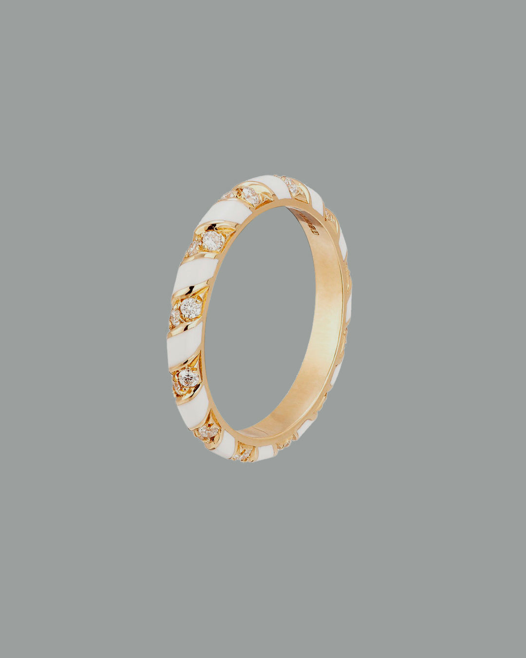 Candy Pave Band in White – Shihara Lab