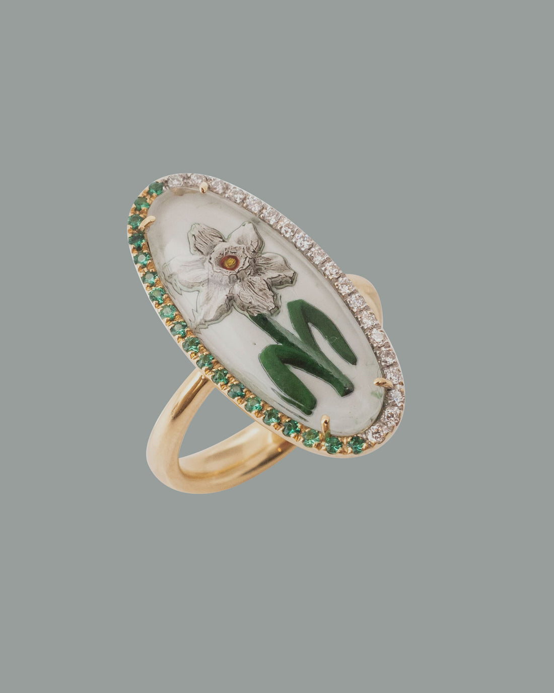 Orange Flowers Ring – Shihara Lab